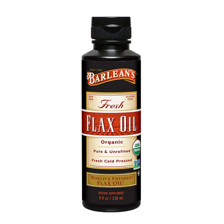 Barlean’s Organic Fresh Flax Oil | Omega-3 ALA Supplement – Barlean's ...