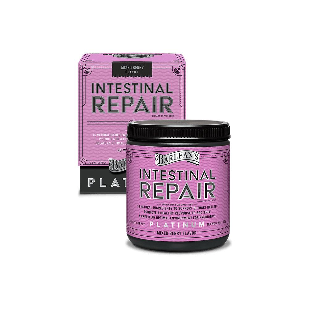 Intestinal Repair | Supplements for Intestinal Health | Barlean's ...